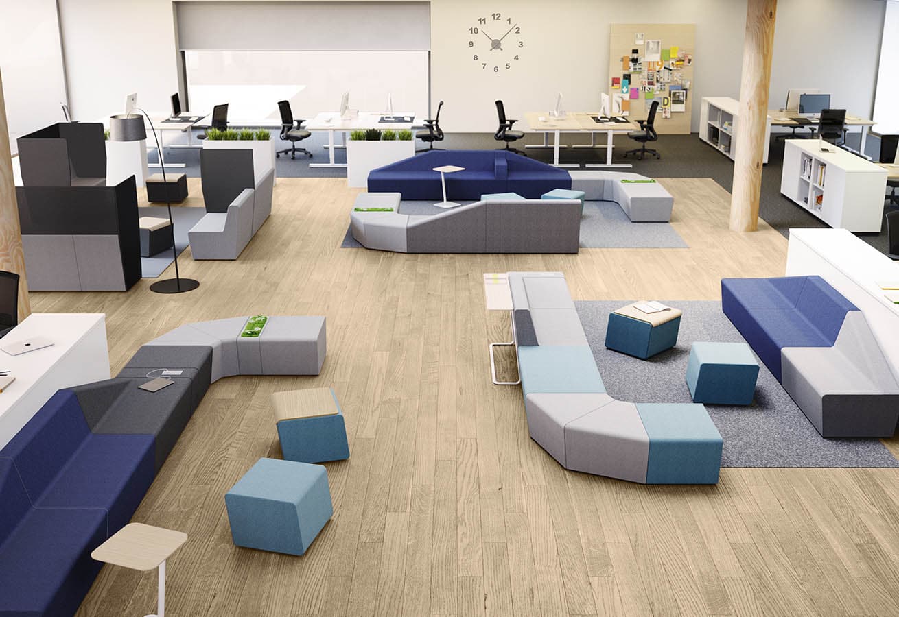 Le mobilier de bureau modulable pour réinventer l'espace de travail